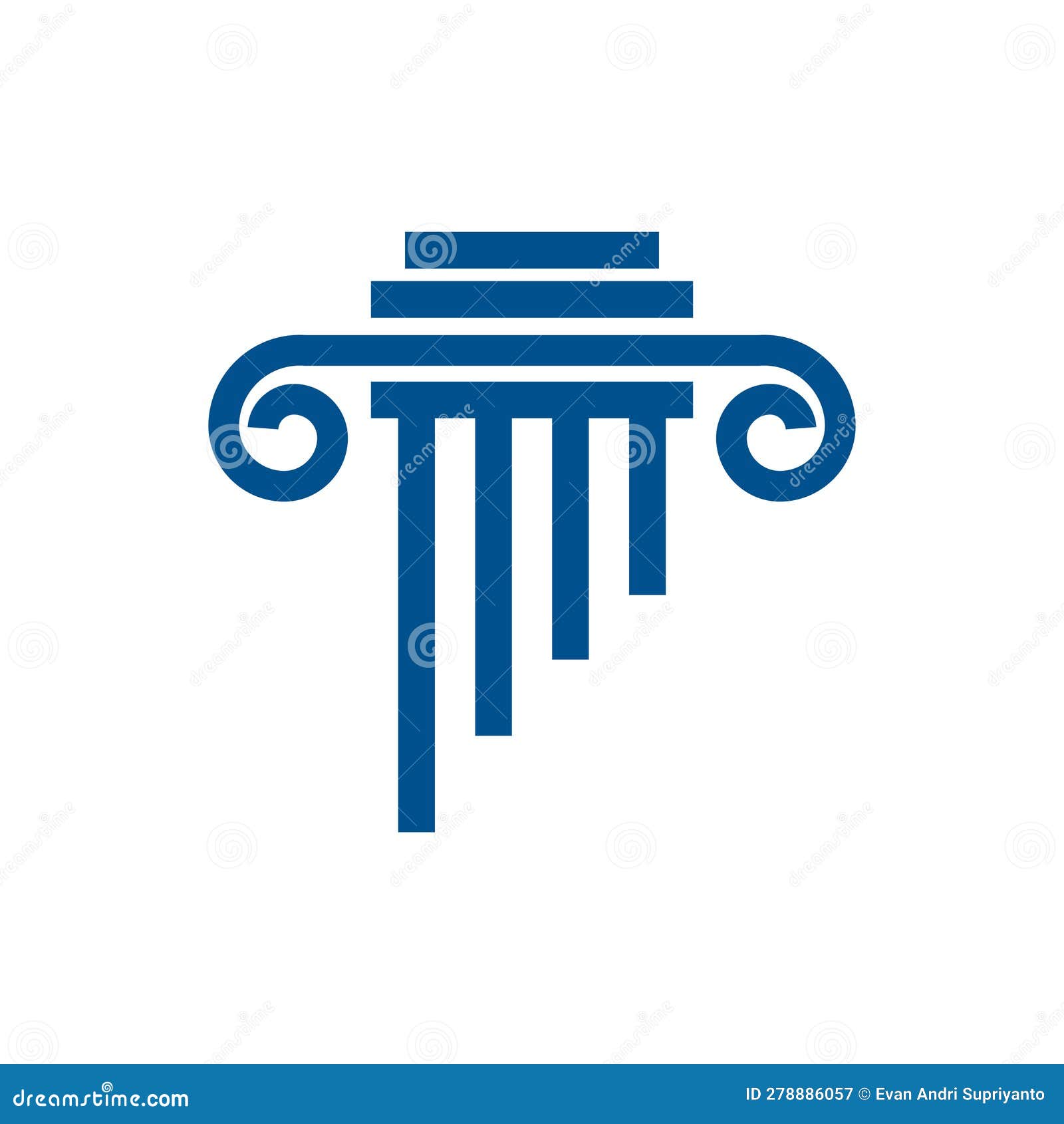 Column Logo Vector Symbol Template Stock Vector - Illustration of shape ...