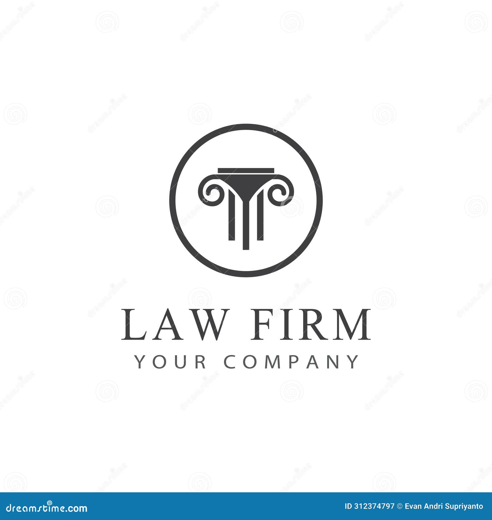 Column Logo Vector Template Symbol Element Design Stock Vector ...