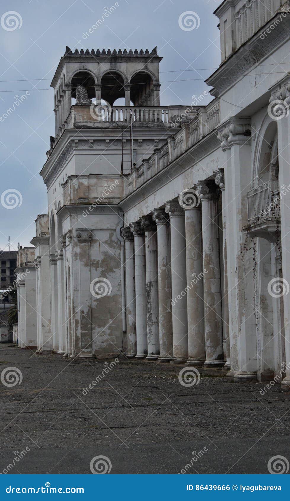 Column stock photo. Image of gray, building, column, city - 86439666