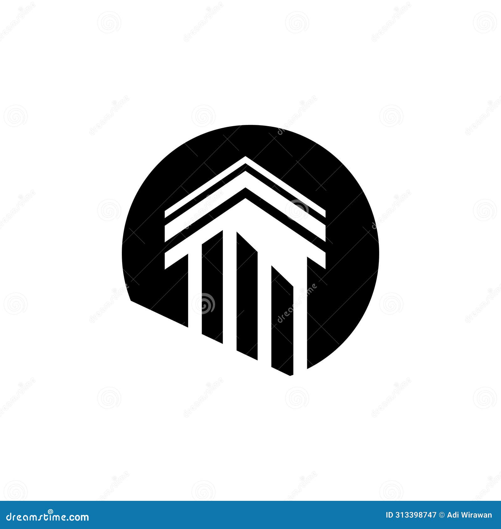 Column Pillar Logo Symbol Vector Design Template Stock Vector ...