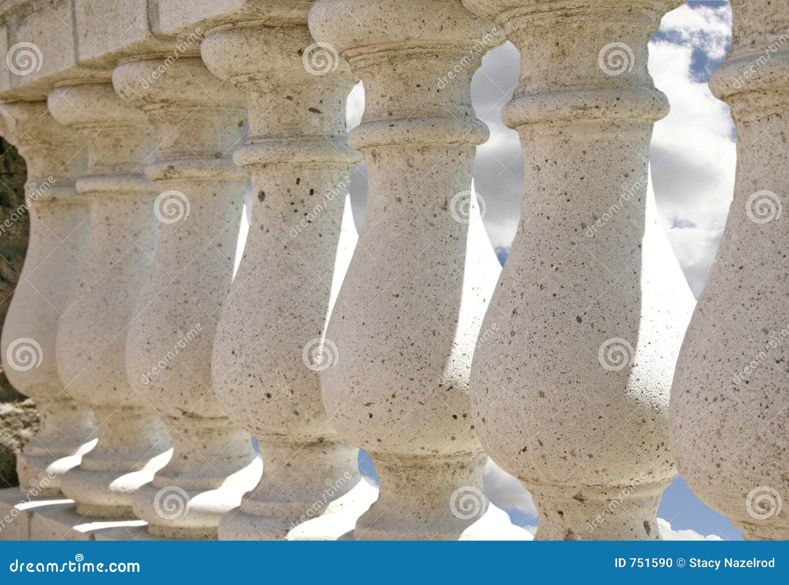 Column Pillars with Sky Background Stock Photo - Image of outdoor ...