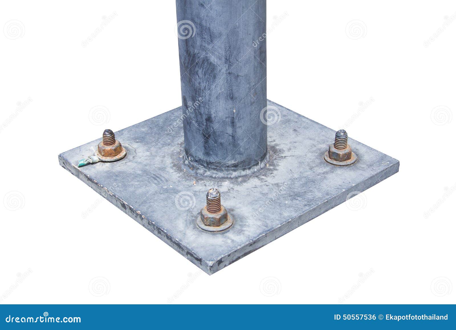 Column and plate stock photo. Image of flat, mount, industrial - 50557536