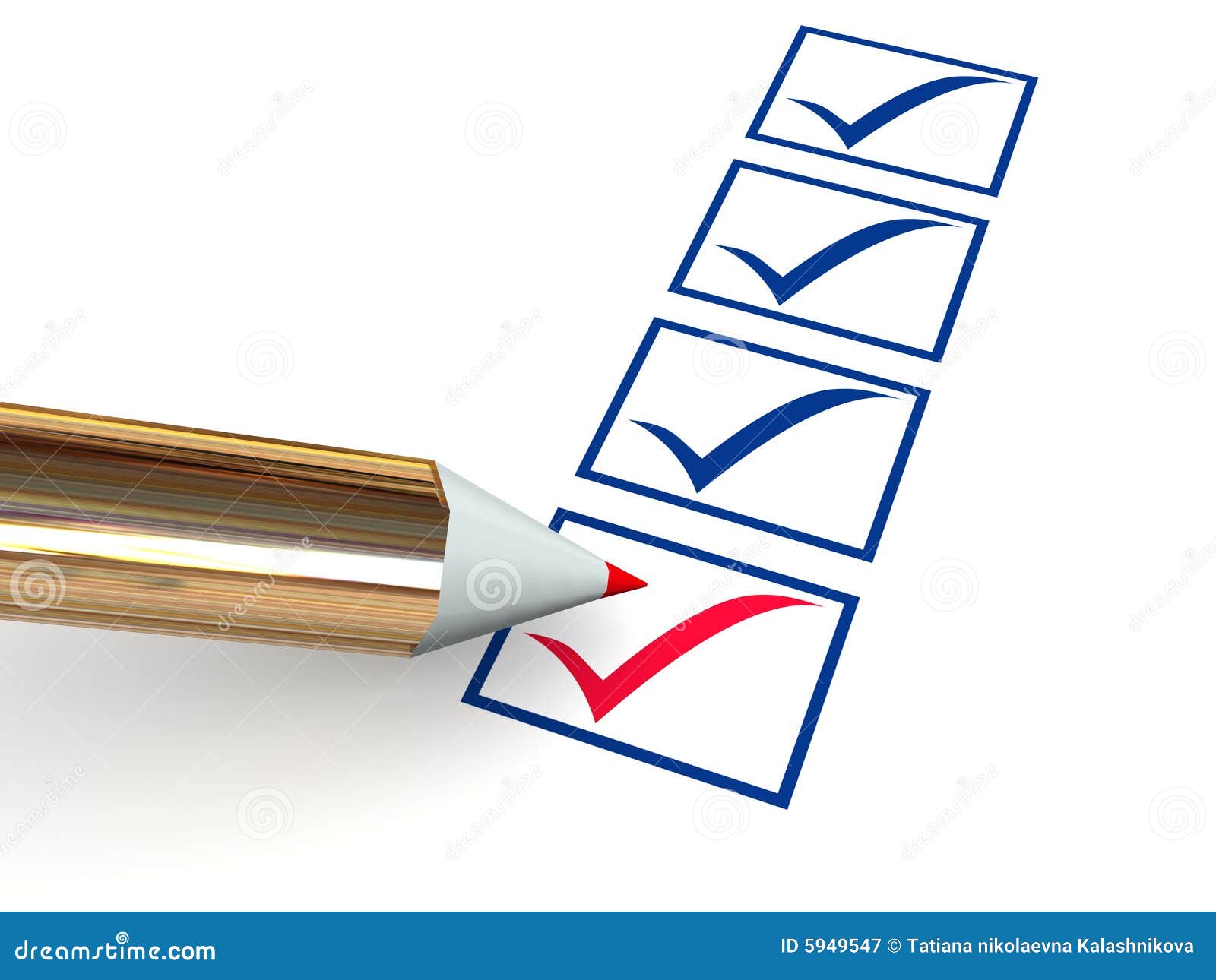 The Column of the Questionnaire. Stock Illustration - Illustration of ...