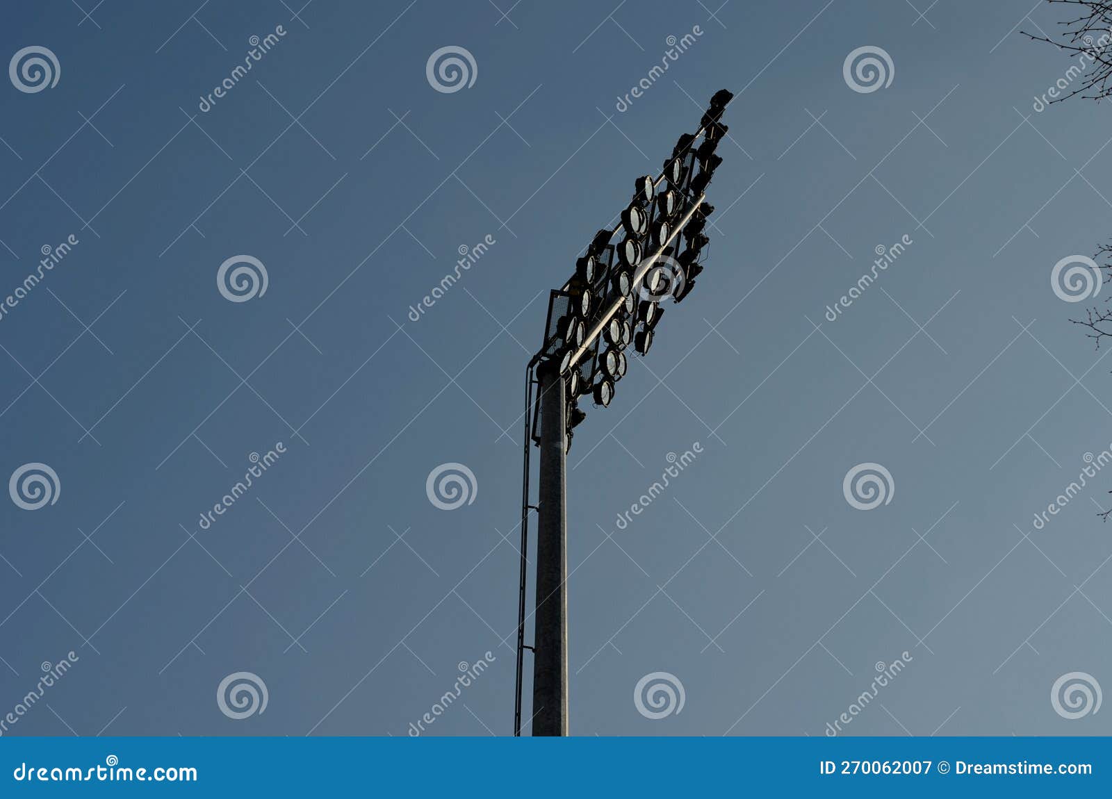 Column with Special Lighting for Scenic Lighting of Public and Historic ...