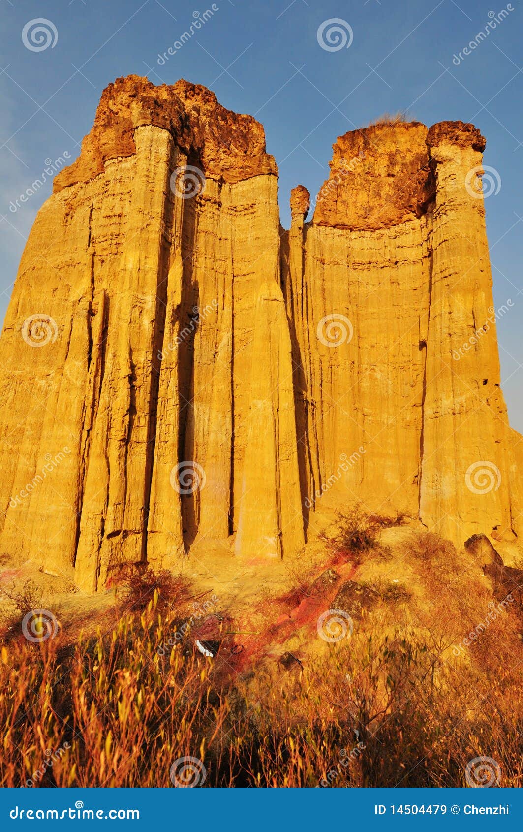 Column of stone stock image. Image of stone, china, landscape - 14504479