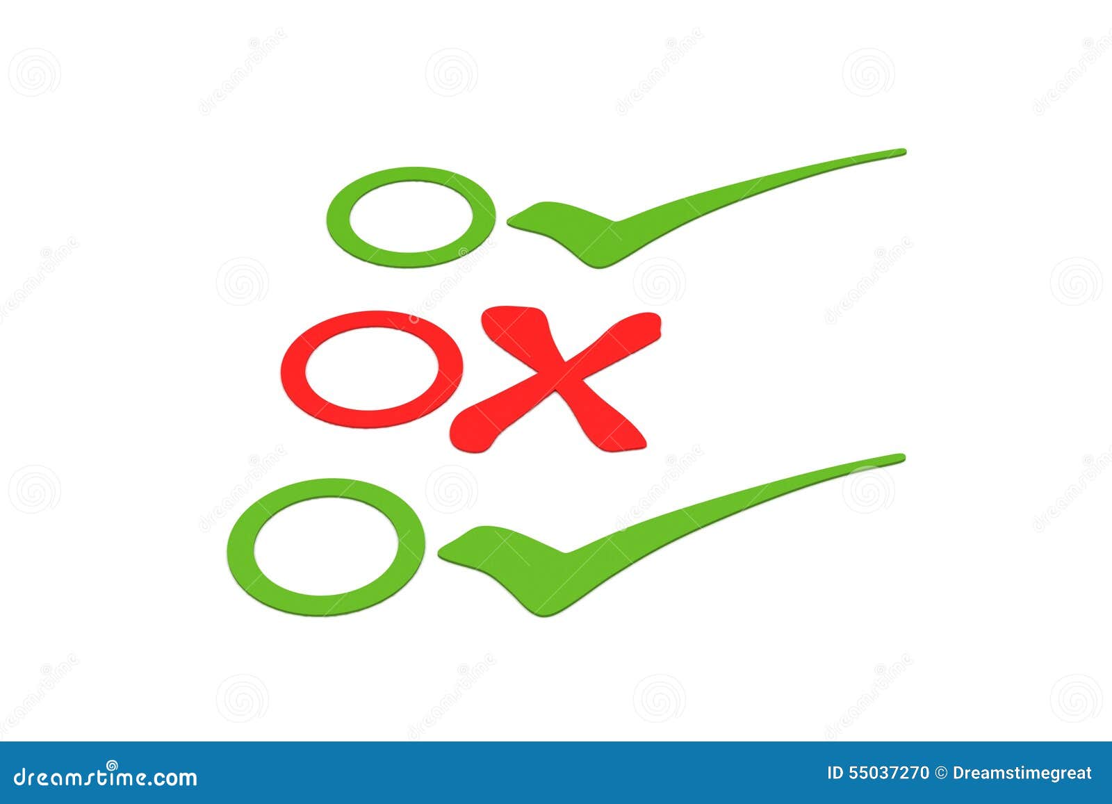 Column and tick mark stock illustration. Illustration of confirmation ...