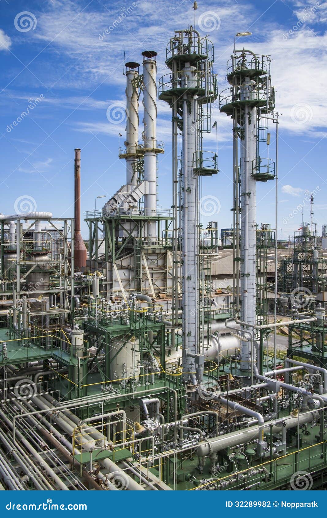Column tower stock photo. Image of energy, petroleum - 32289982
