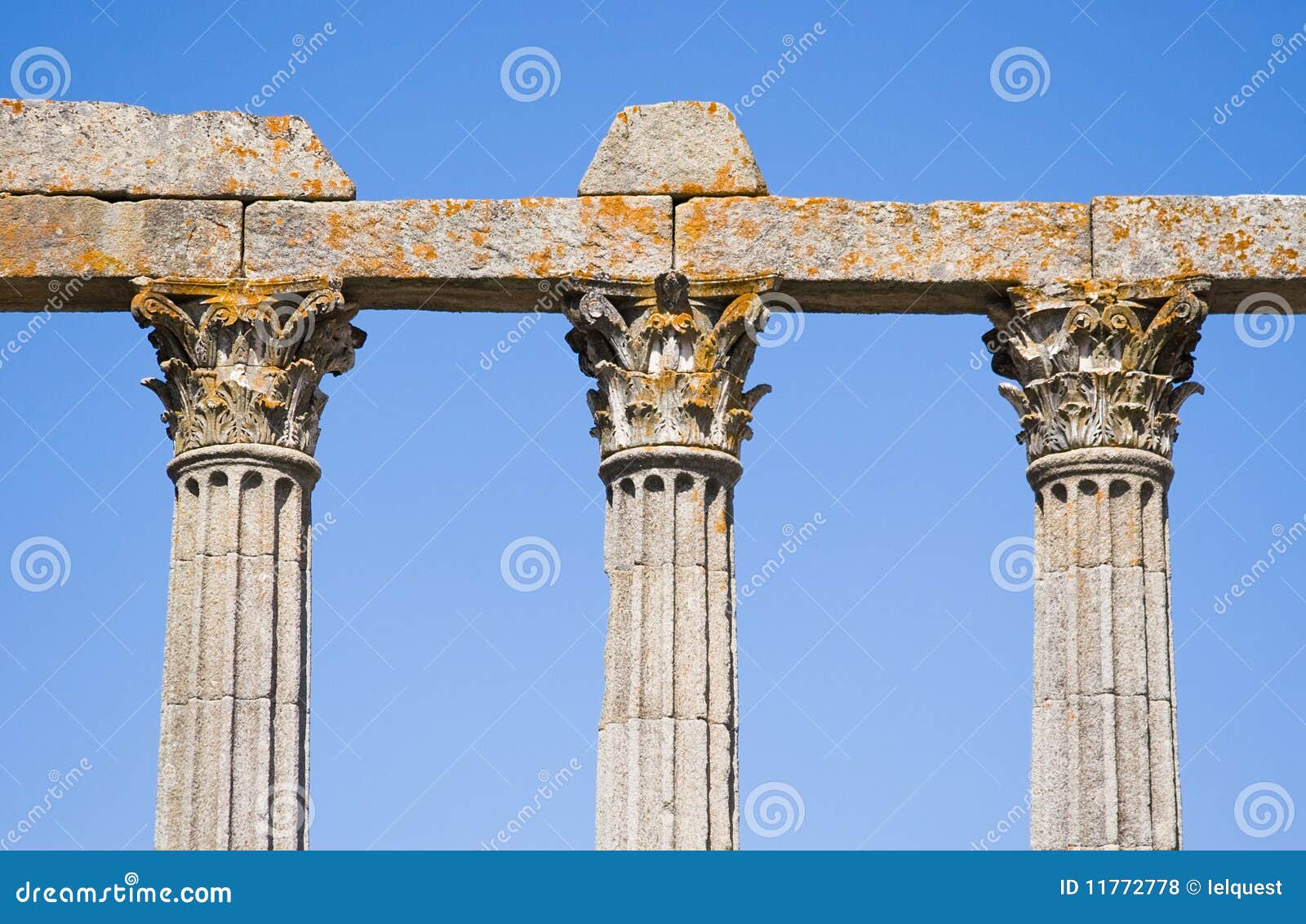 Columna foto de archivo. Imagen de claro, romano, antigüedad - 11772778