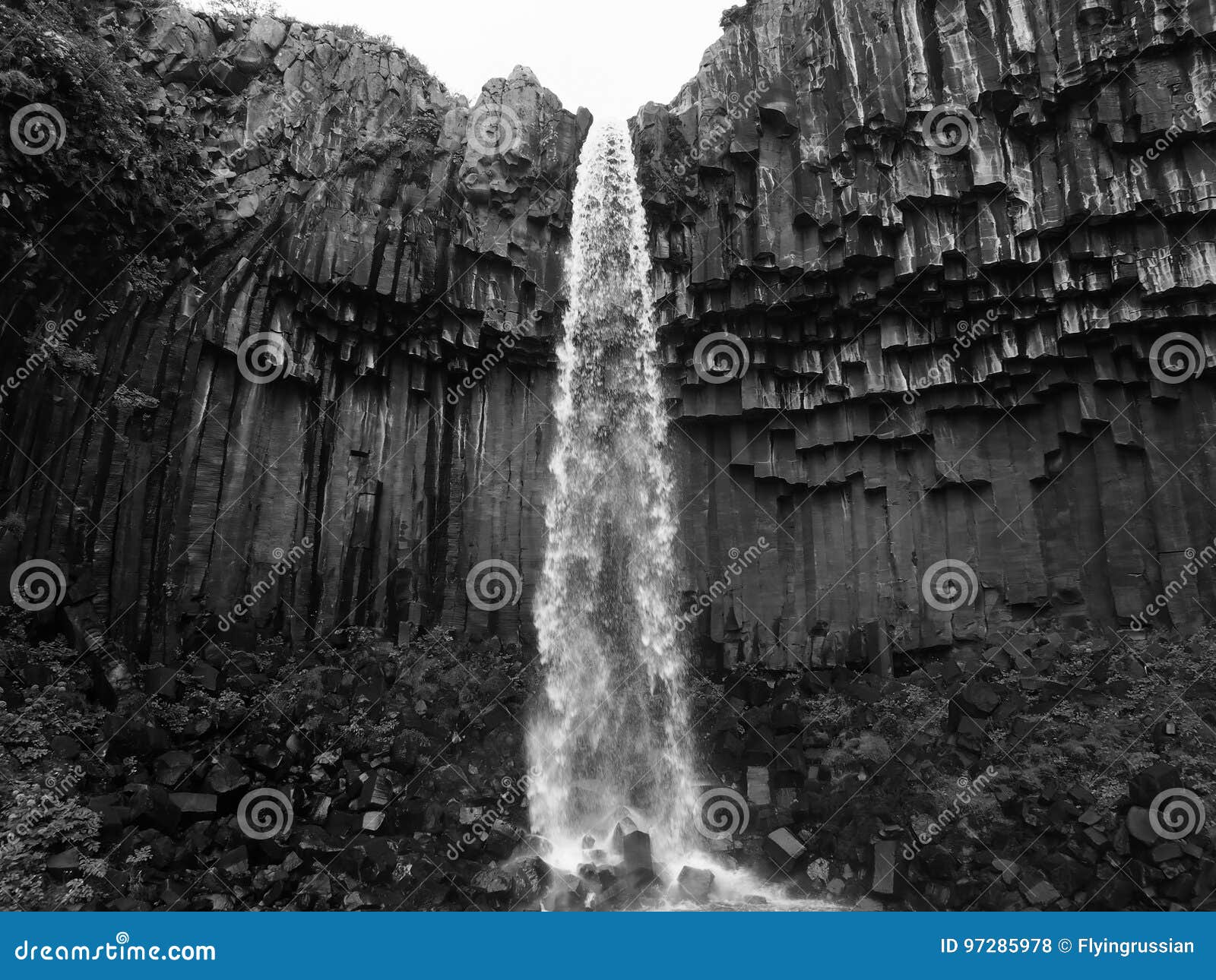Columnar Basalt Pillars Royalty-Free Stock Photography | CartoonDealer ...