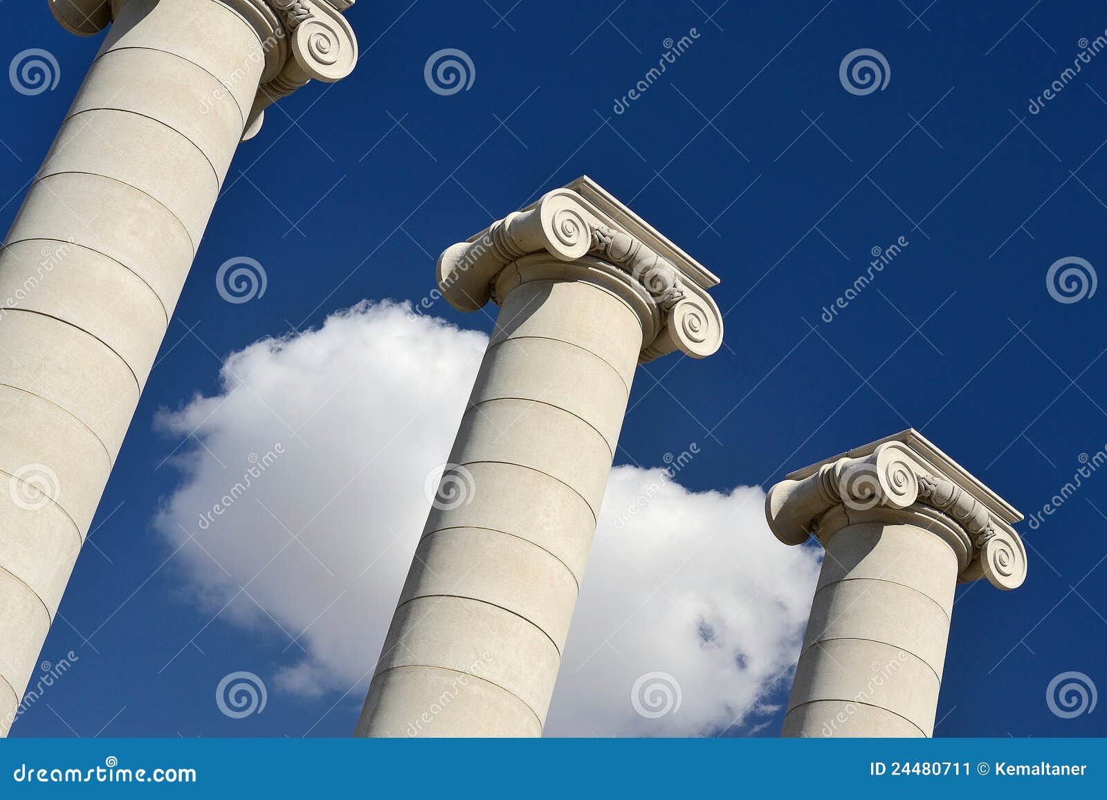 Columnas griegas imagen de archivo. Imagen de viejo, grecia - 24480711