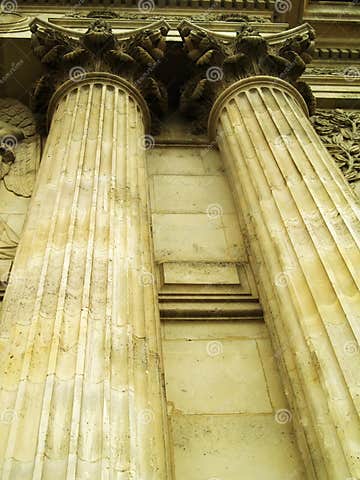 Columns stock photo. Image of ancient, area, businesses - 1089526