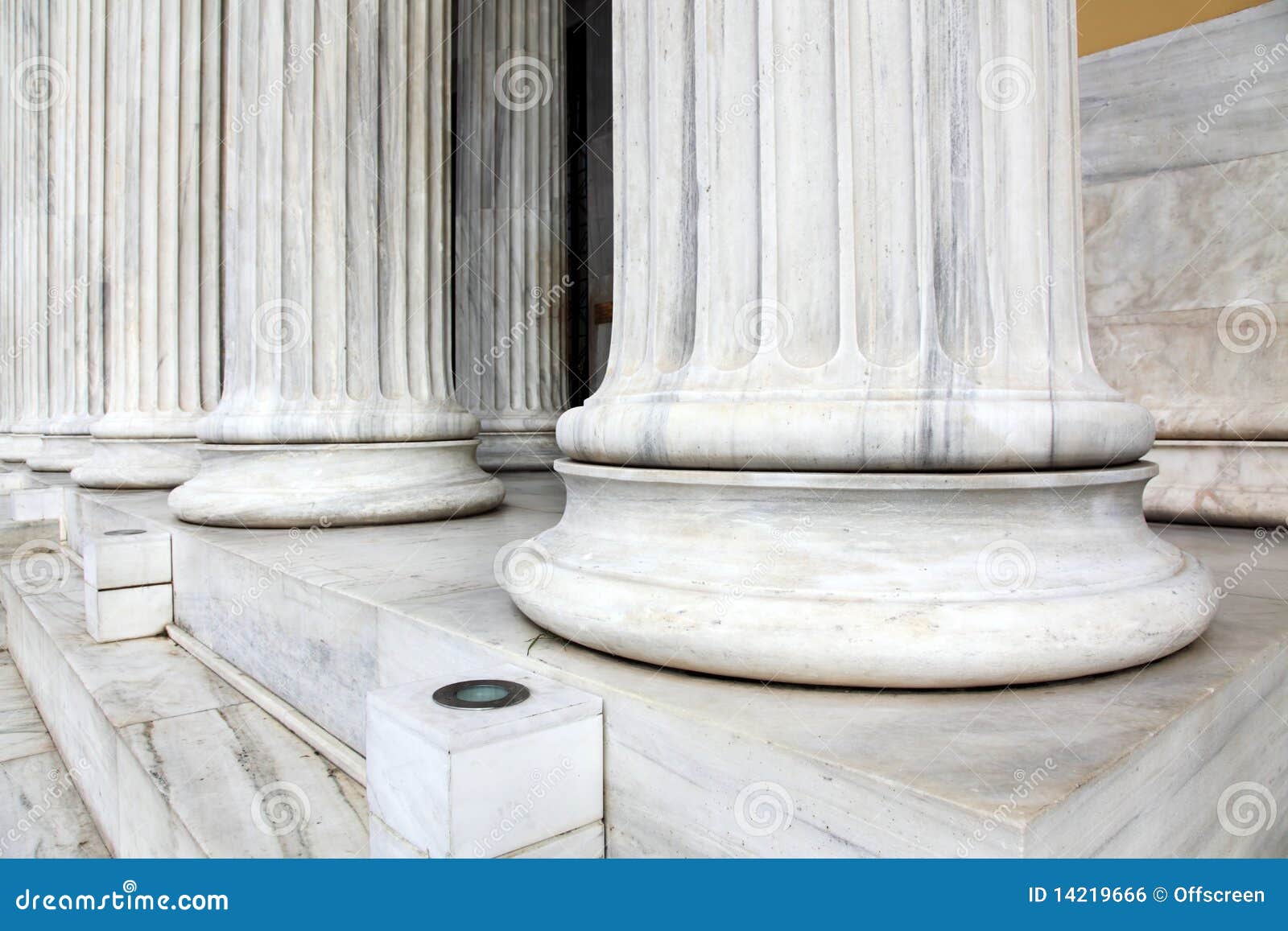Columns stock photo. Image of classic, style, greek, stone - 14219666