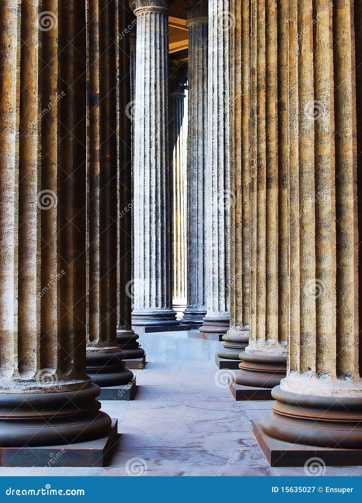 Columns stock image. Image of architecture, classic, government - 15635027