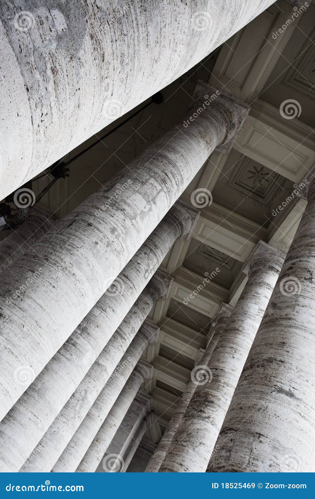 Columns stock image. Image of column, classicism, gray - 18525469