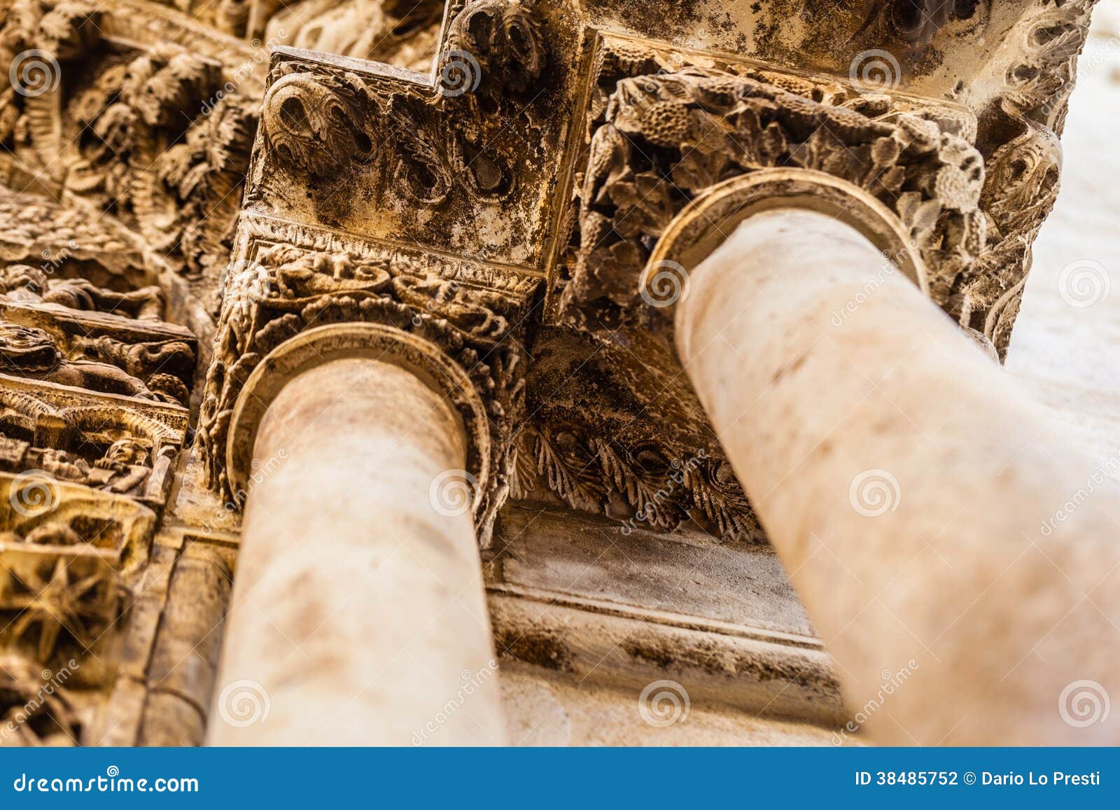 Columns stock photo. Image of colonnades, carved, complex - 38485752