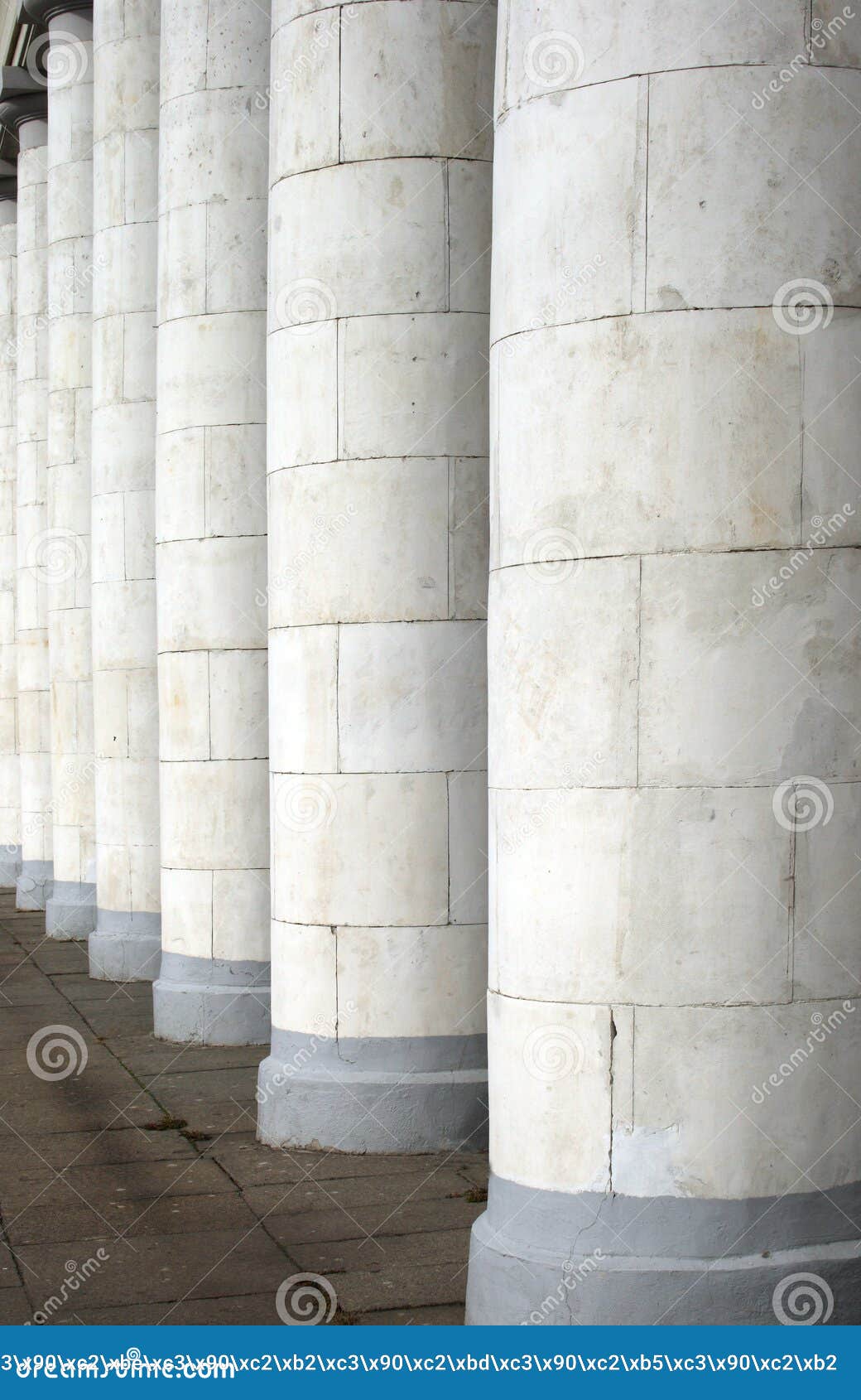 Columns stock photo. Image of black, white, poster, architecture - 6730004