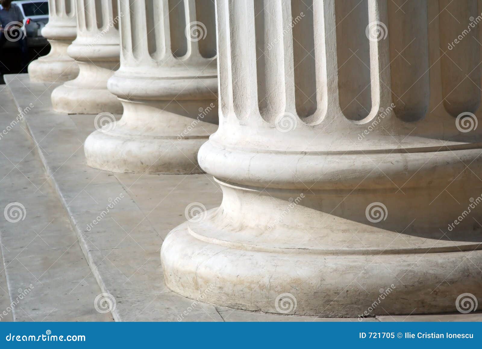 Columns stock image. Image of greek, roman, entasis, detail - 721705