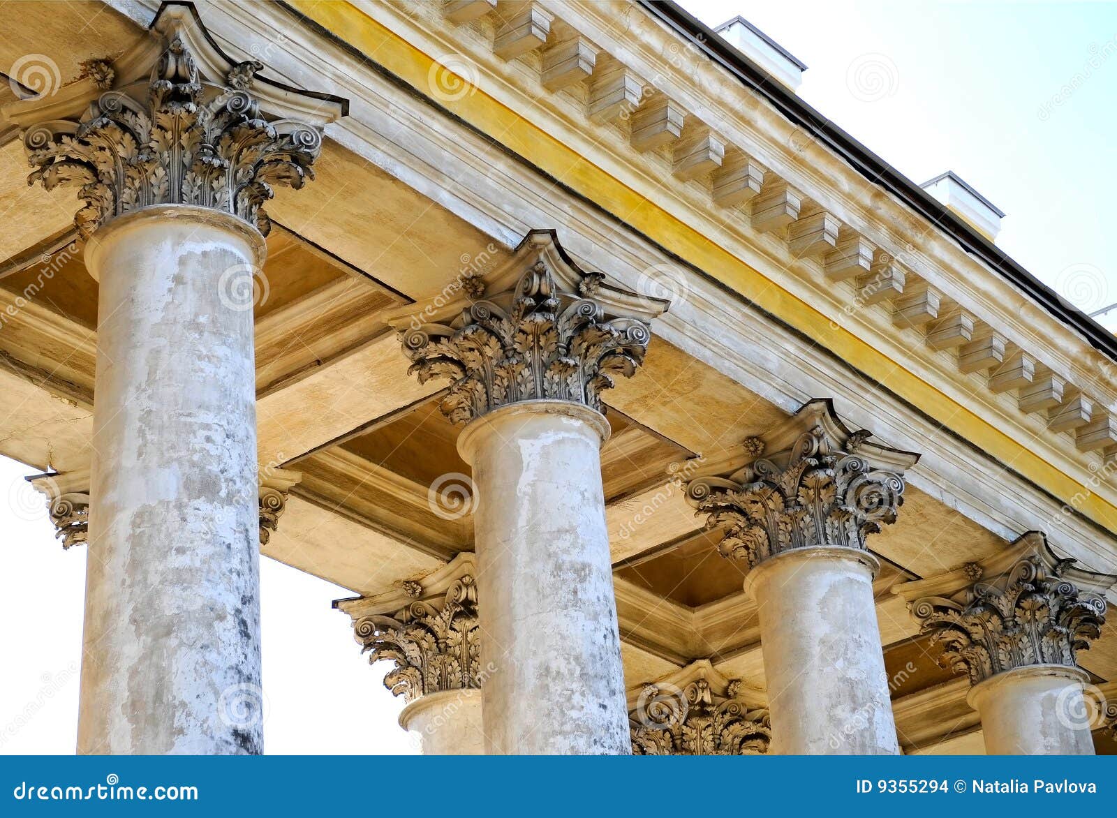 The columns stock photo. Image of majestic, column, park - 9355294