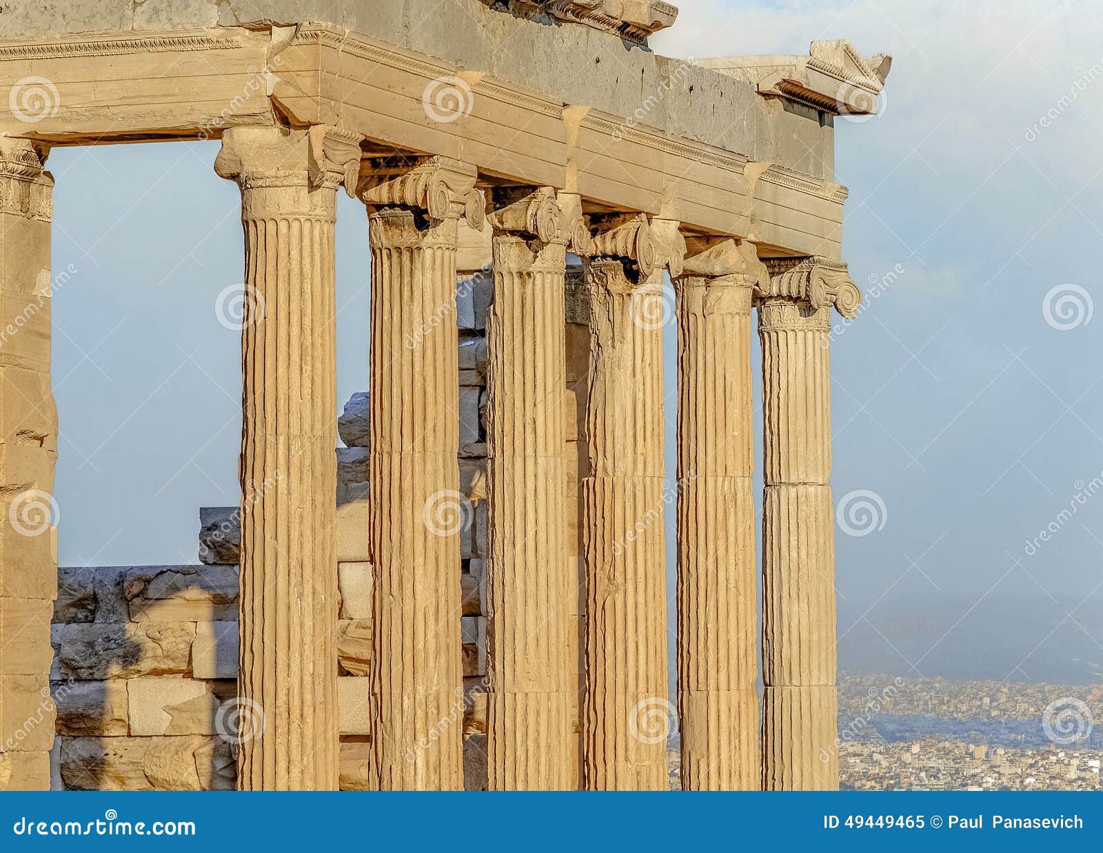 Columns in the Classic Style Stock Image - Image of antiquity, classic ...