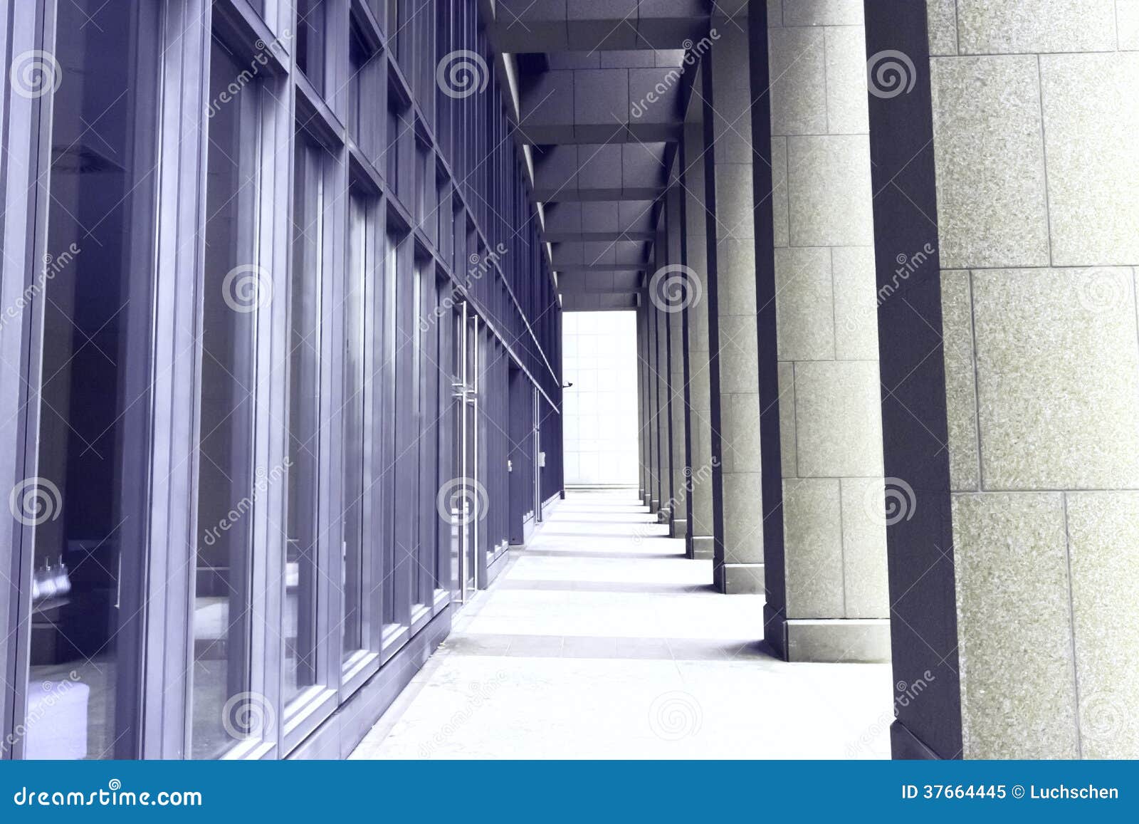 Columns at the facade stock image. Image of cloud, city - 37664445