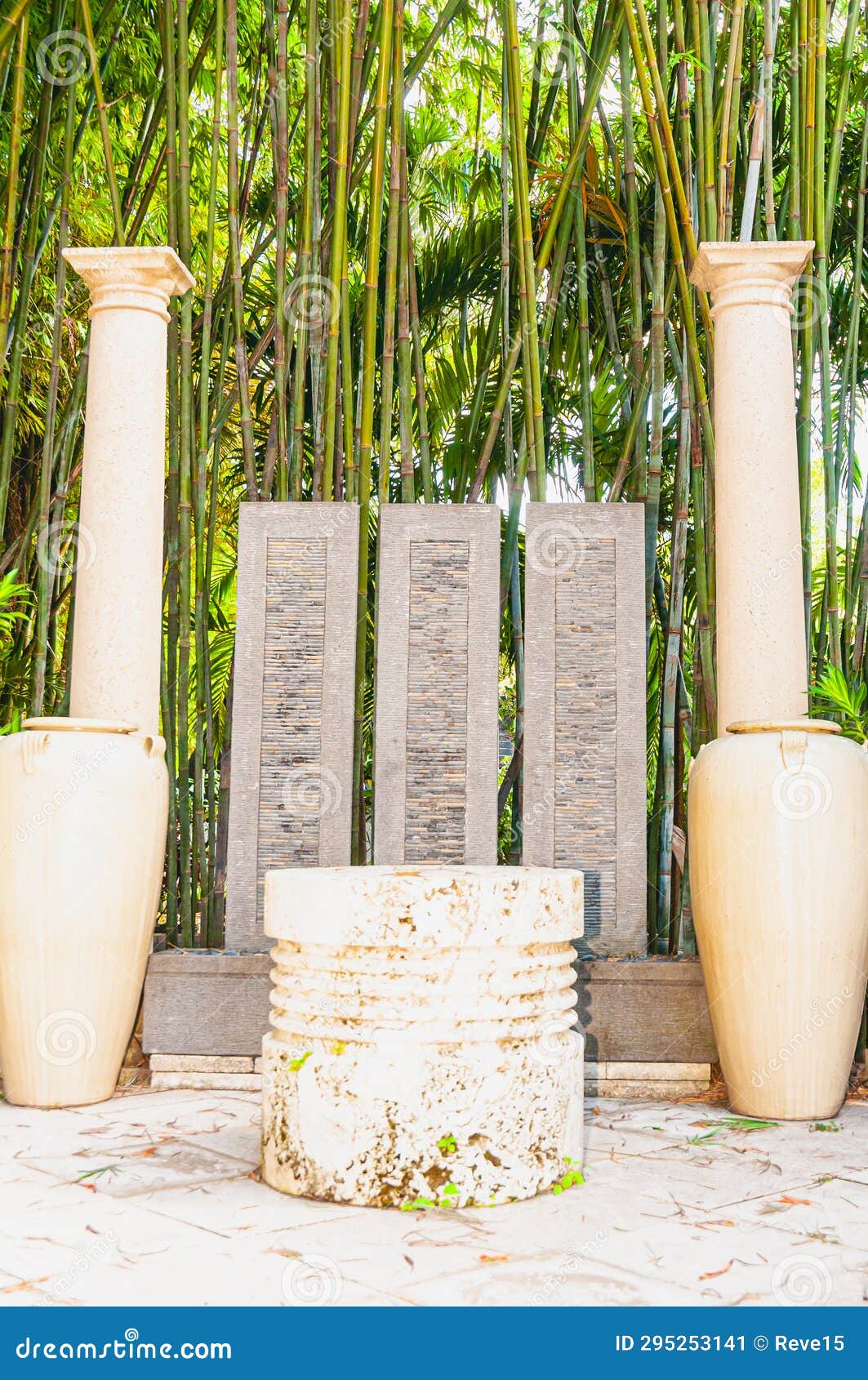 Curtain Bamboo Texture Stock Image | CartoonDealer.com #13180117