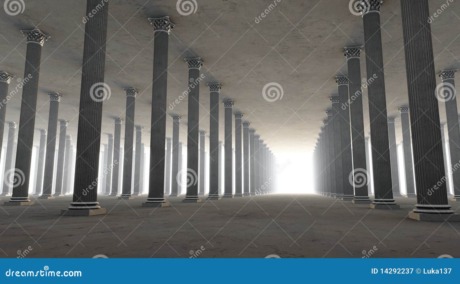 Infinite Hallway Royalty-Free Stock Photo | CartoonDealer.com #75294963