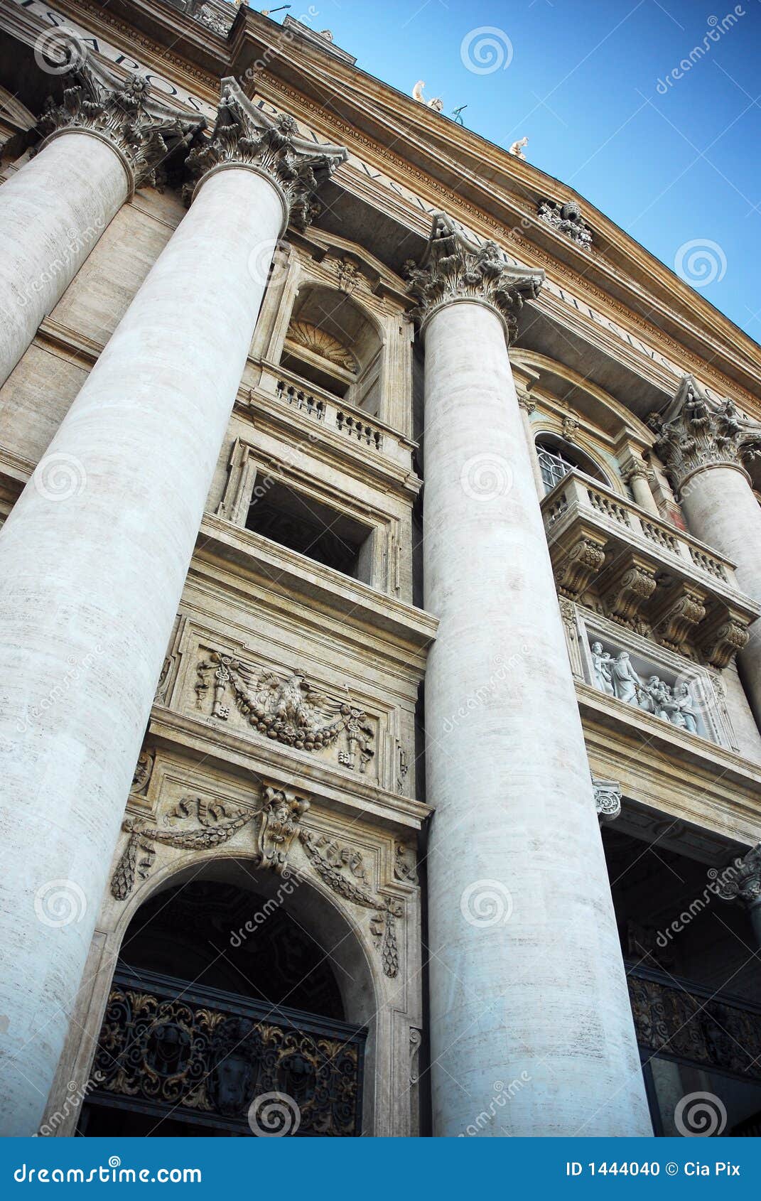 Columns on Historic Building Stock Photo - Image of building ...