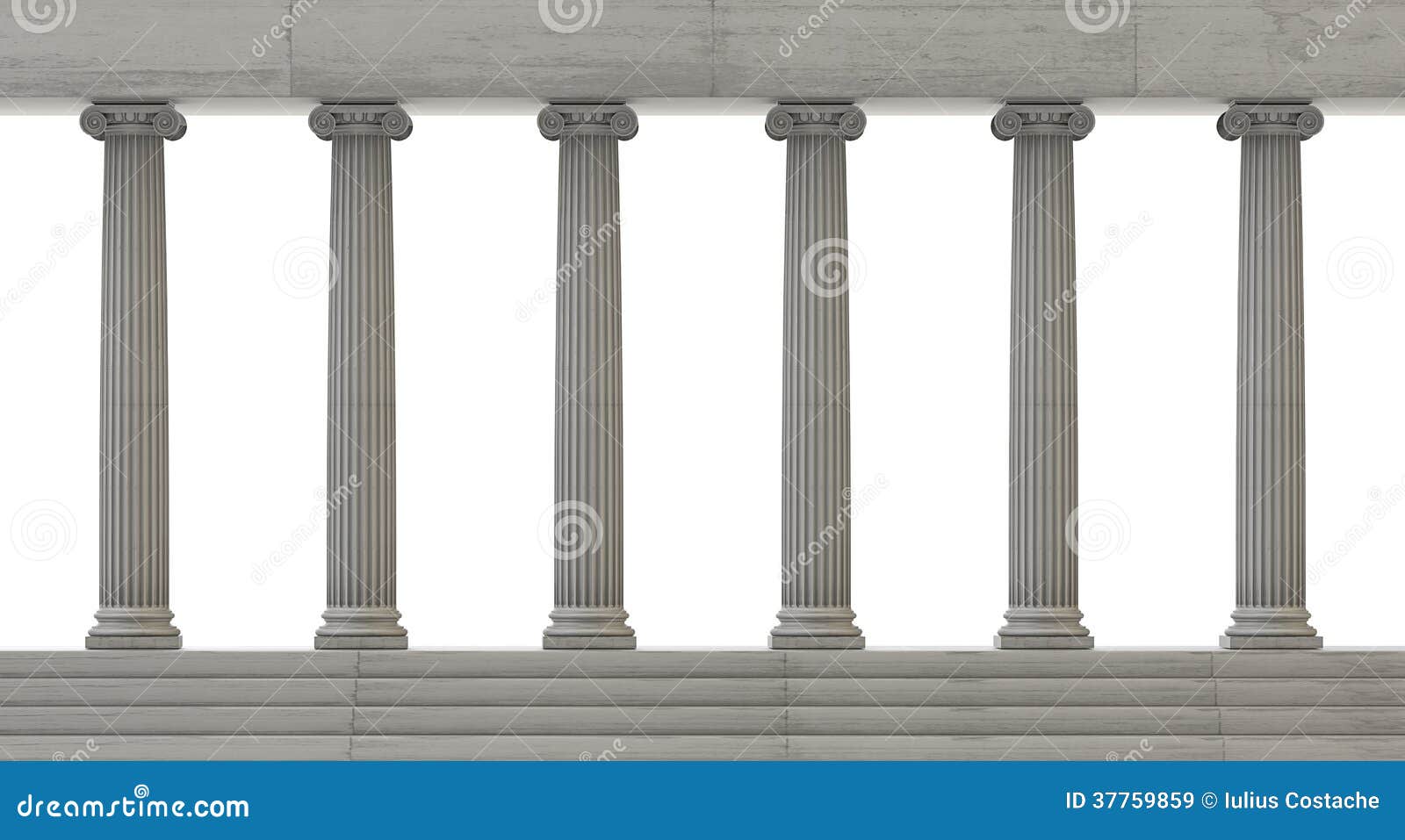 Columns stock illustration. Illustration of white, podium - 37759859