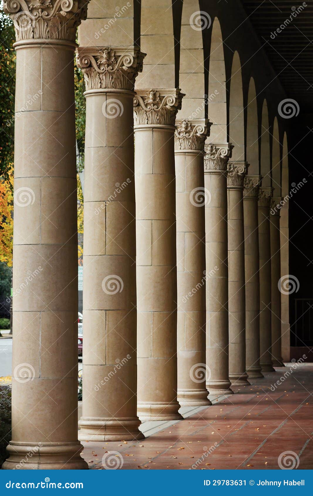 Narrow Hallway stock image. Image of firm, column, legal - 29783631