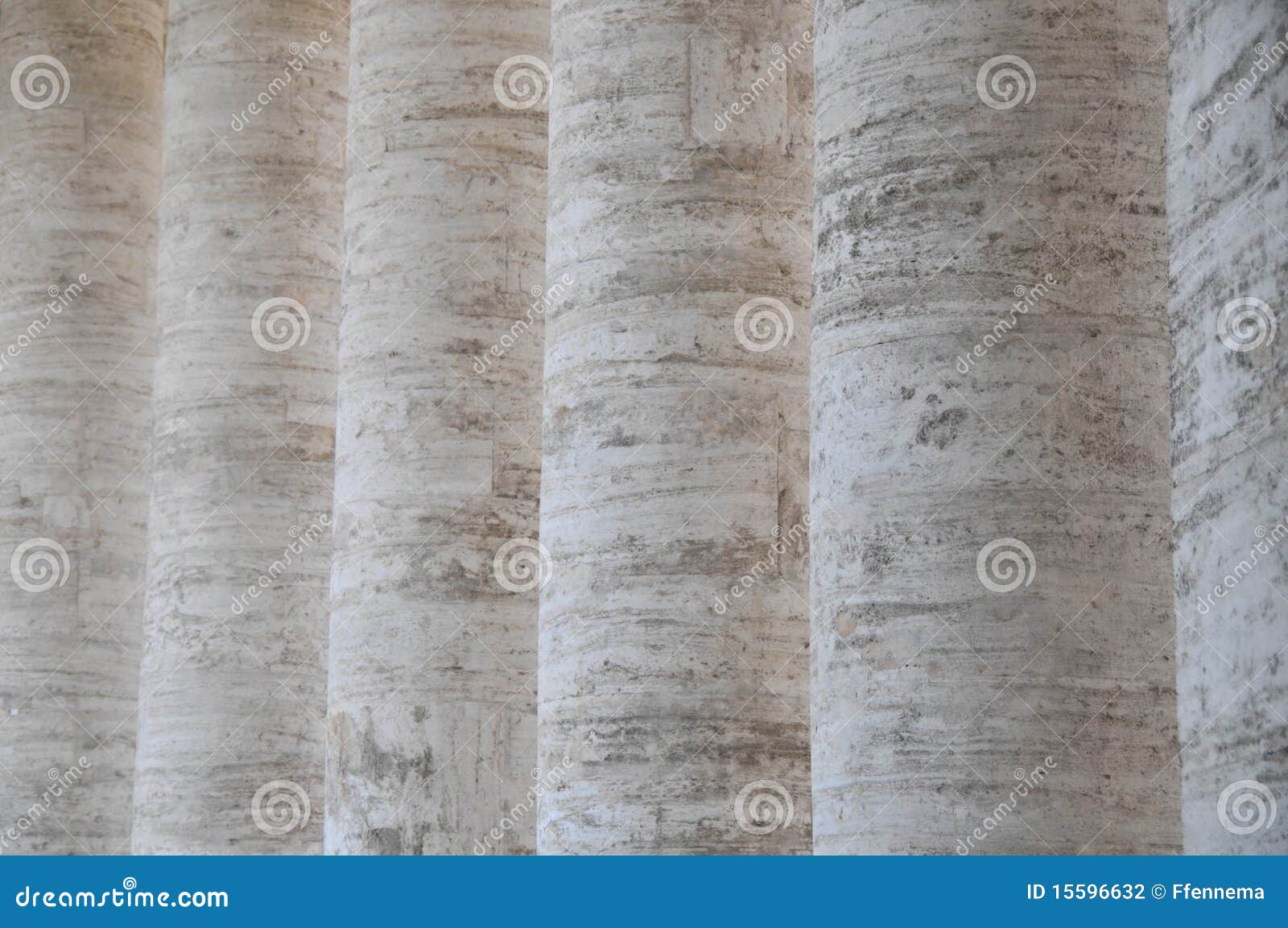 Columns of marble in a row stock photo. Image of pillars - 15596632