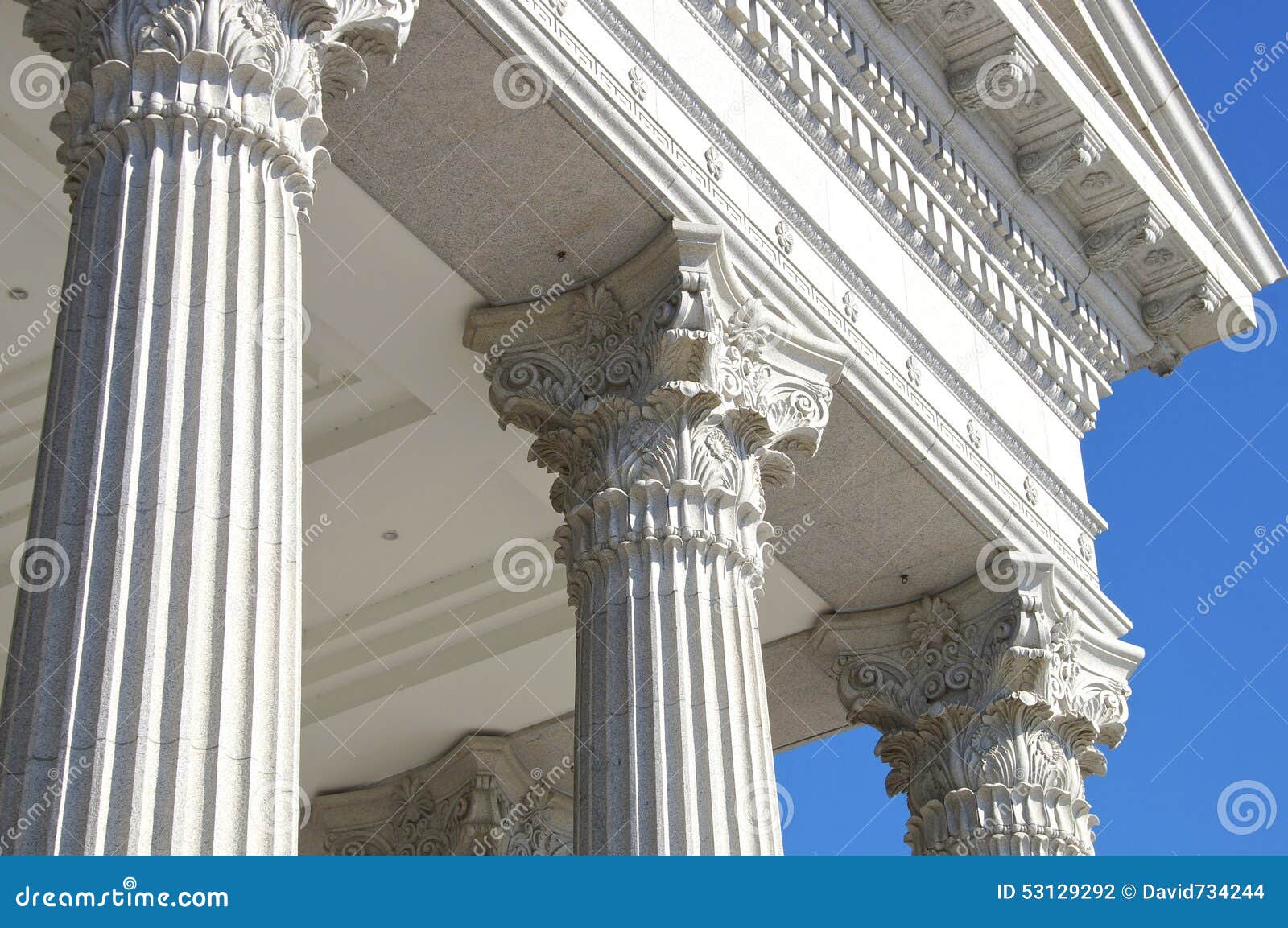 Columns in the museum stock photo. Image of architecture - 53129292