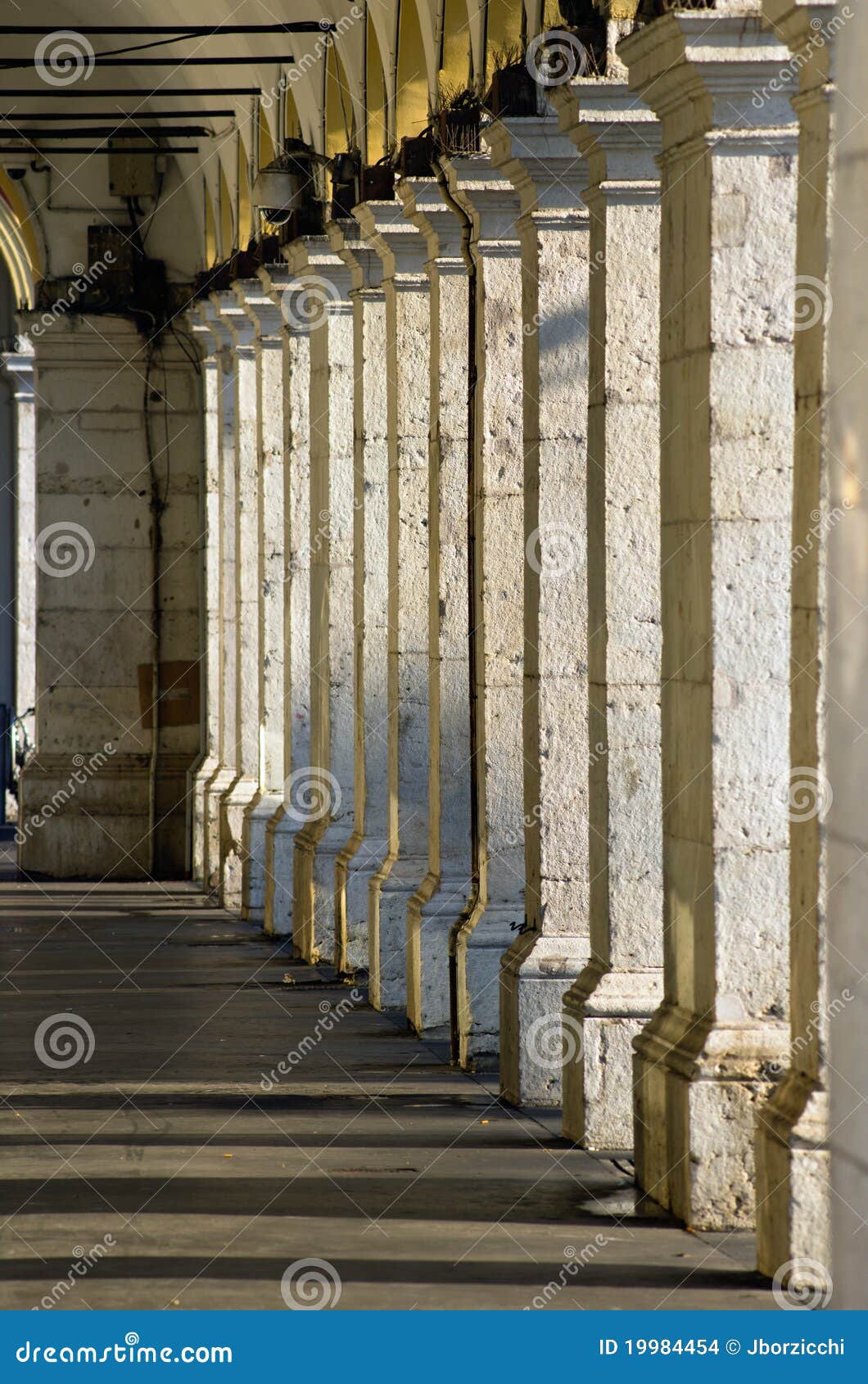 Columns, Nice , france stock photo. Image of monument - 19984454