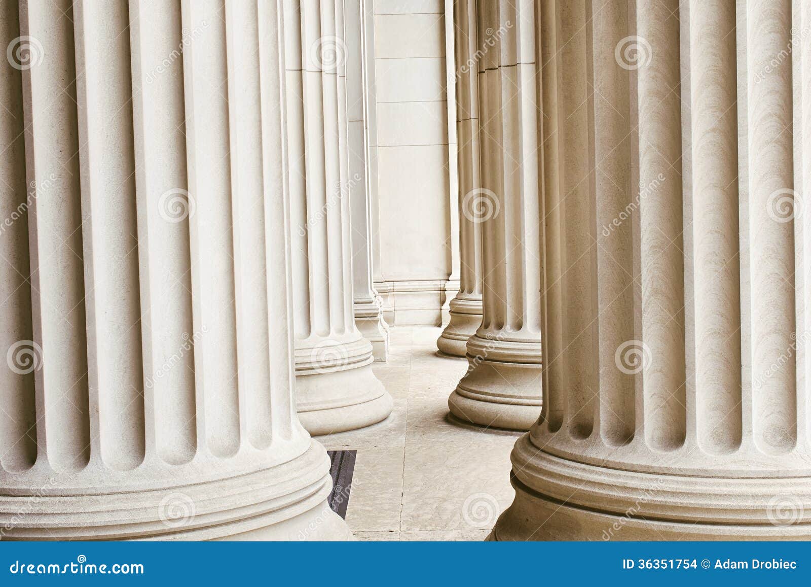 Columns old building stock photo. Image of supporting - 36351754