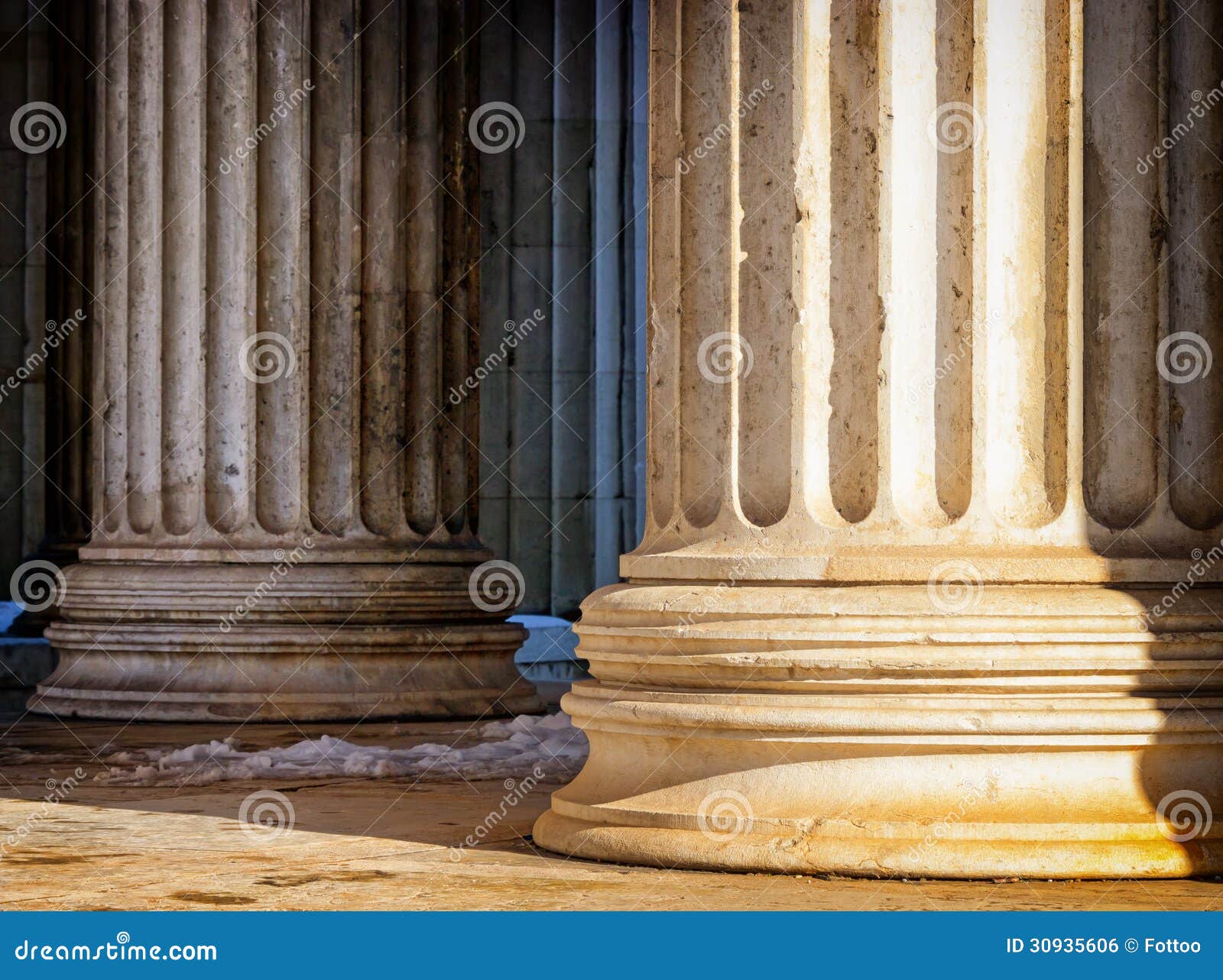 Columns stock photo. Image of oldfashioned, building - 30935606