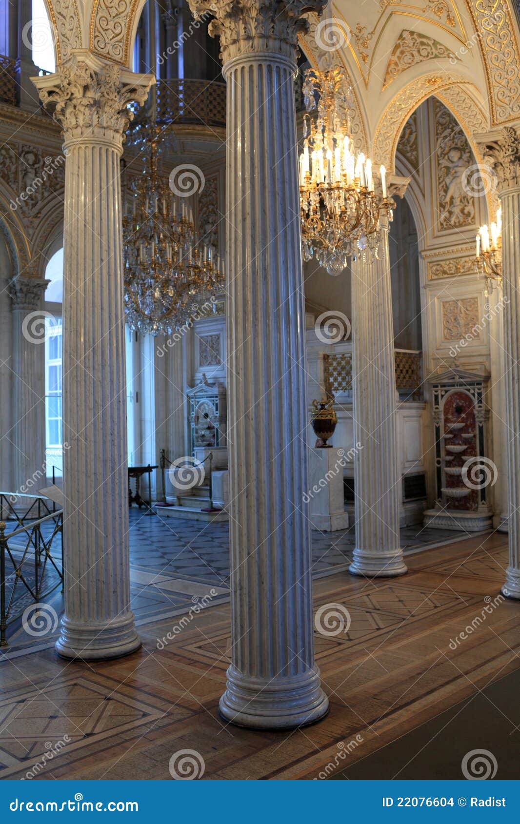 Columns in Pavilion Hall editorial stock image. Image of decor - 22076604