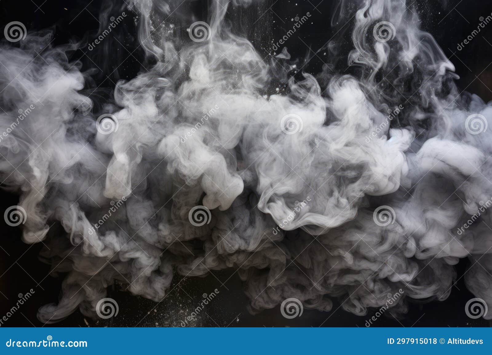 Columns of Smoke from a Burnt Piece of Paper Stock Photo - Image of ...