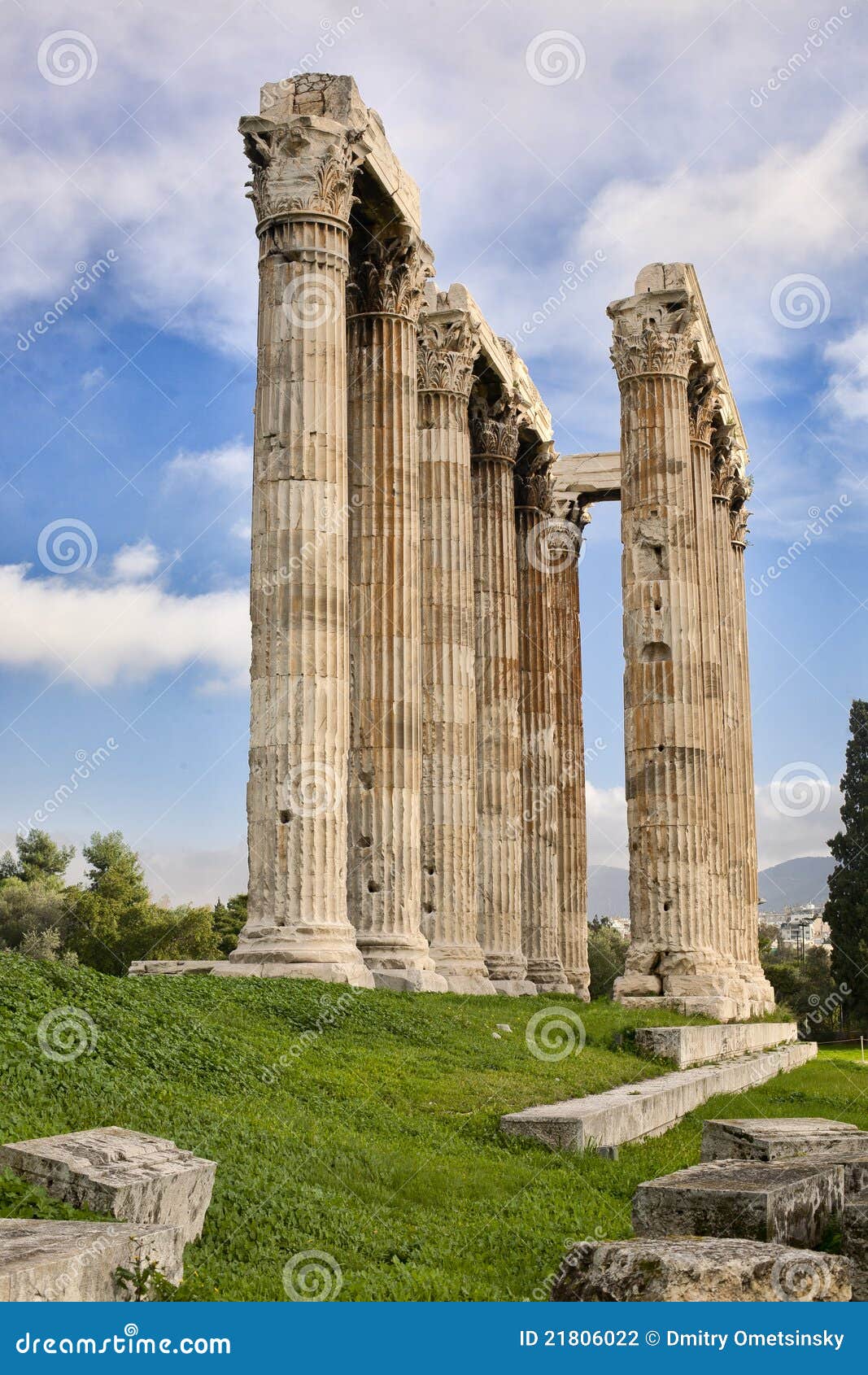 Temple Of Zeus, Jerash Stock Image | CartoonDealer.com #38977297