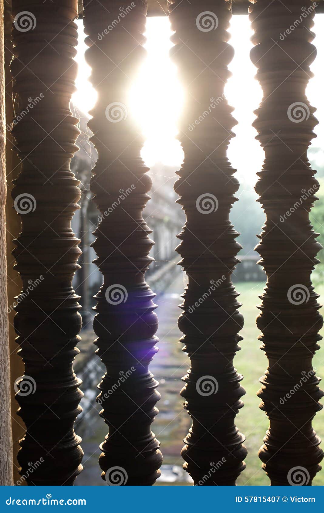 Columns of the window stock image. Image of sunlight - 57815407