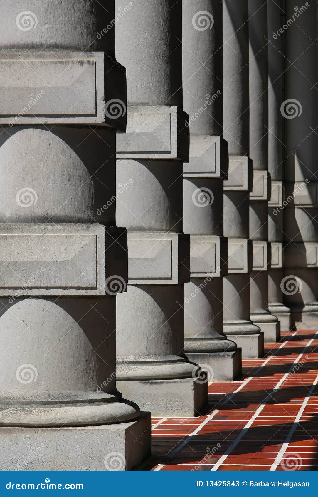 Colums stock image. Image of architecture, railing, column - 13425843