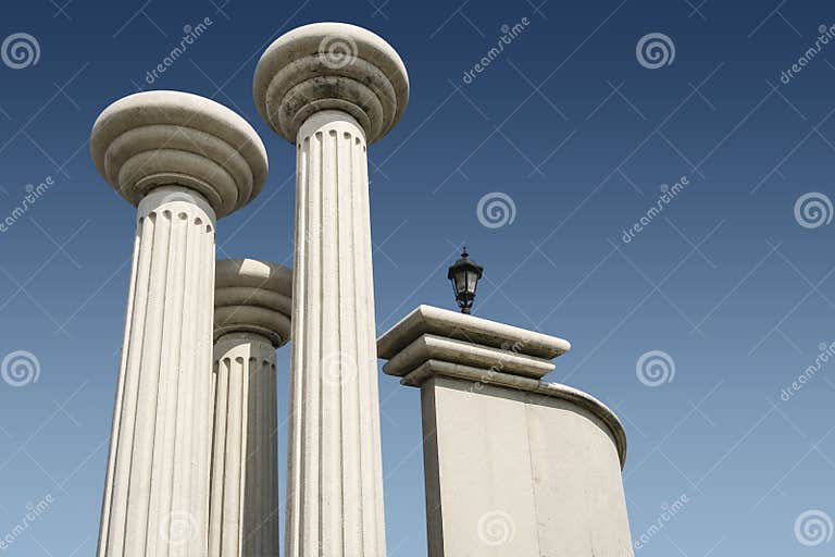 Colums stock photo. Image of buiding, wall, hotel, stone - 49969324