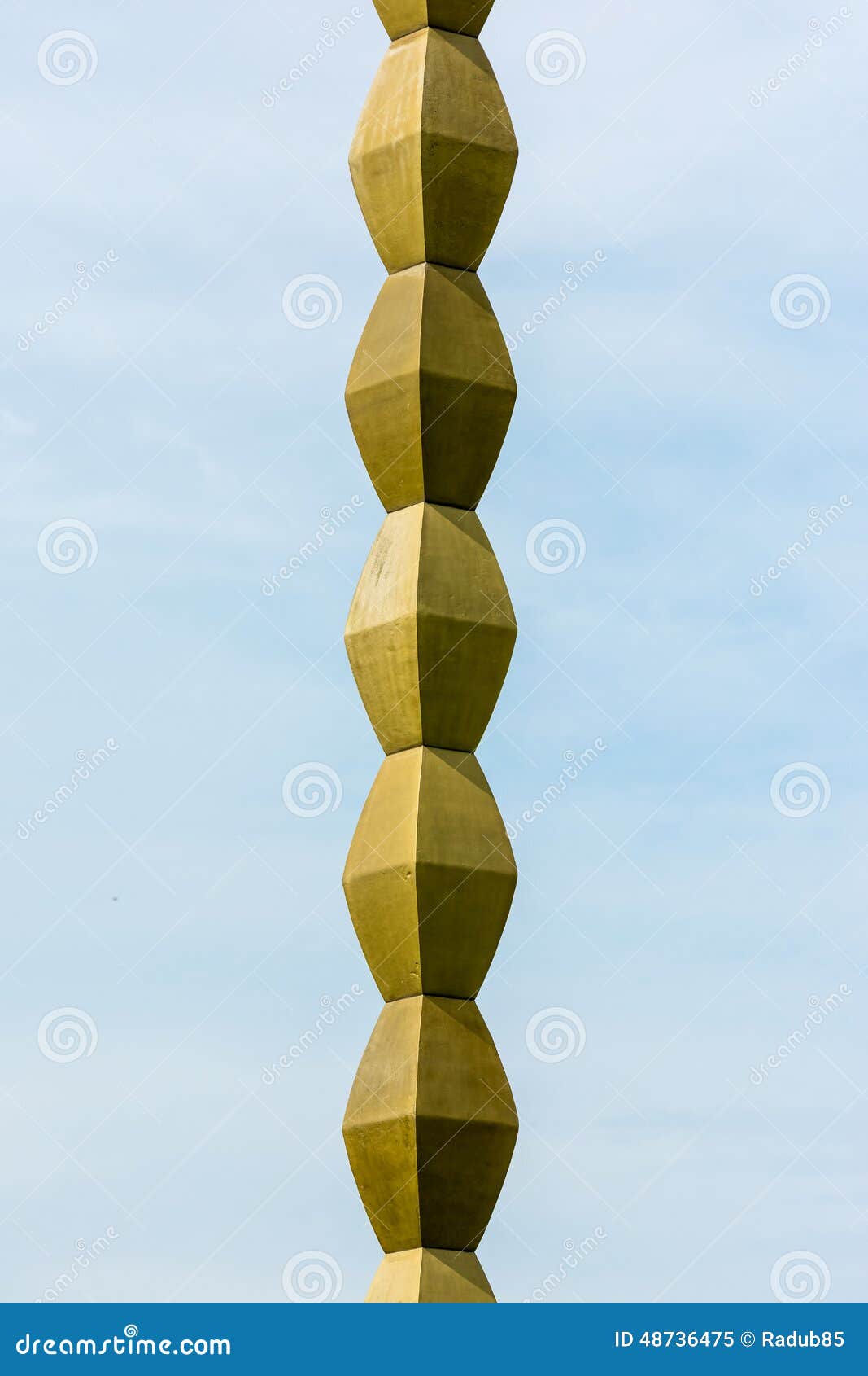 A Coluna Infinita (Coloana Infinitului) Imagem Editorial - Imagem de ...