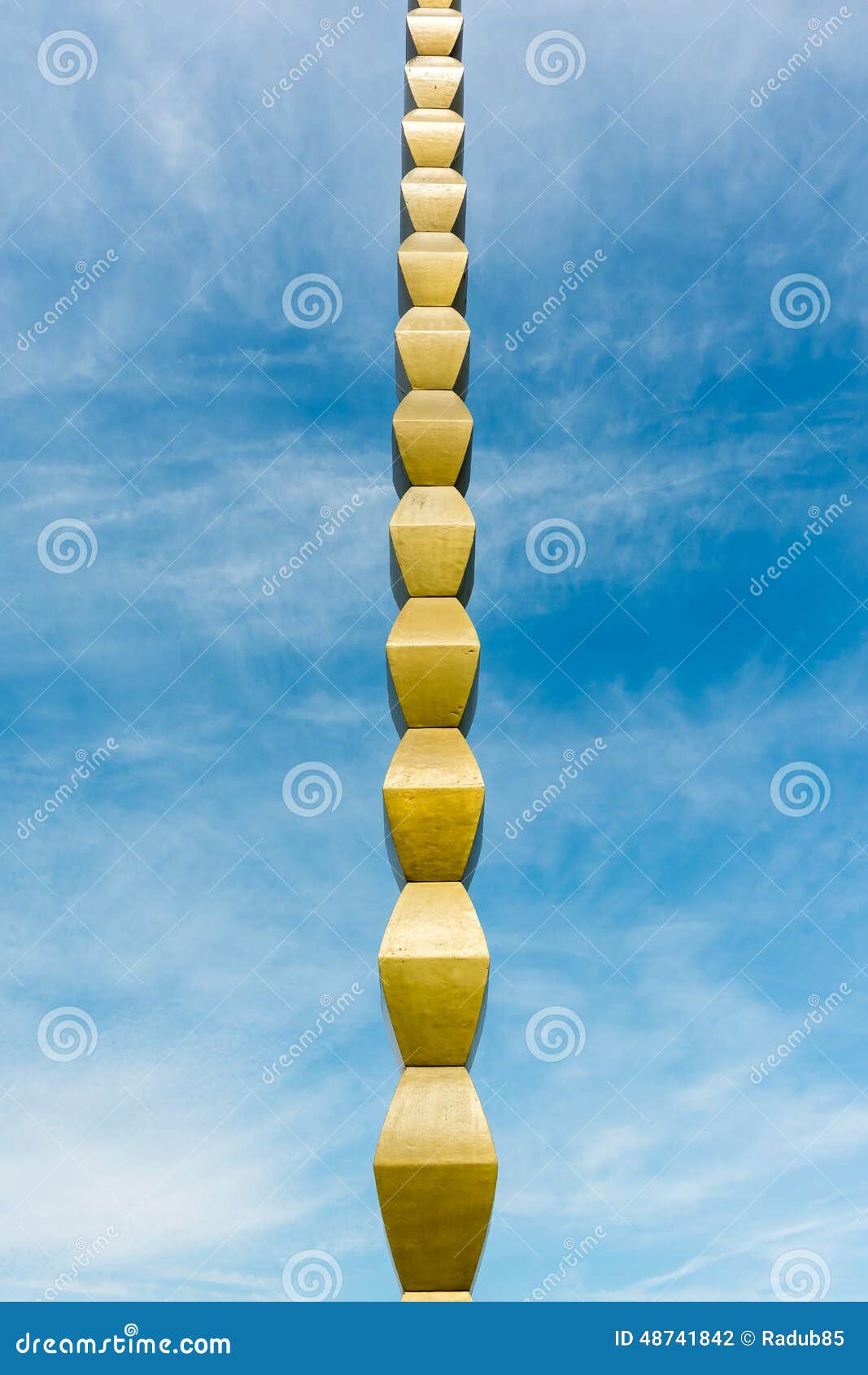 A Coluna Infinita (Coloana Infinitului) Fotografia Editorial - Imagem ...