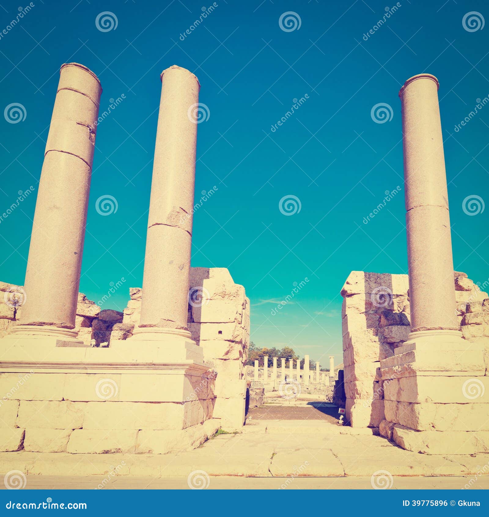 Colunata foto de stock. Imagem de arquitetura, arte, colônia - 39775896