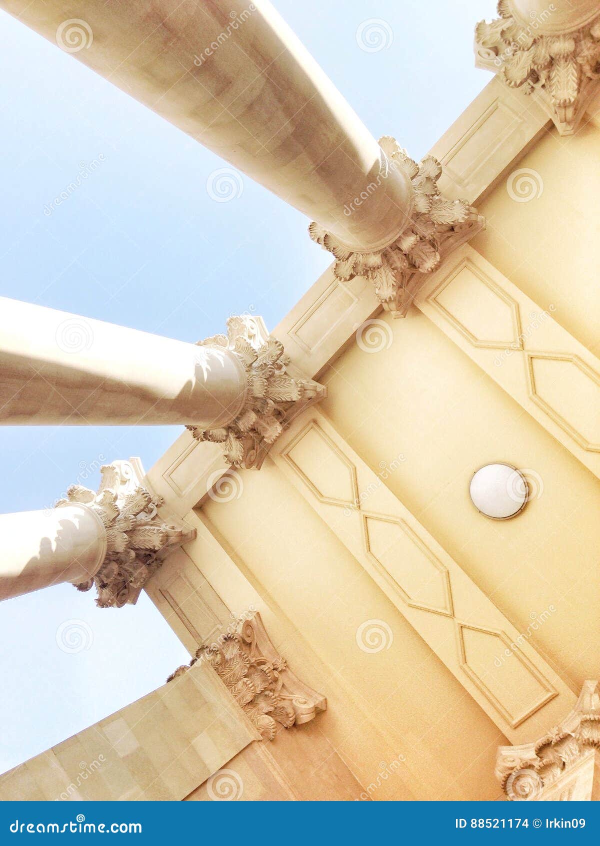 Colunm Architecture Details Stock Photo - Image of angle, stone: 88521174