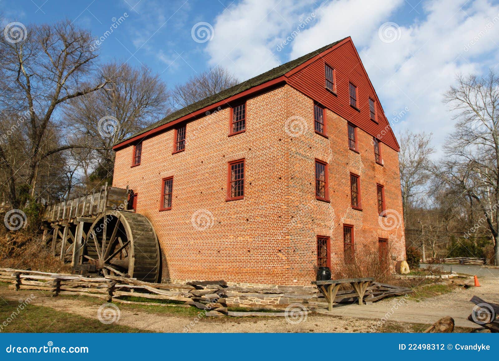 Colvin Run Gristmill Great Falls VA (DC Metro) Stock Photo - Image of ...