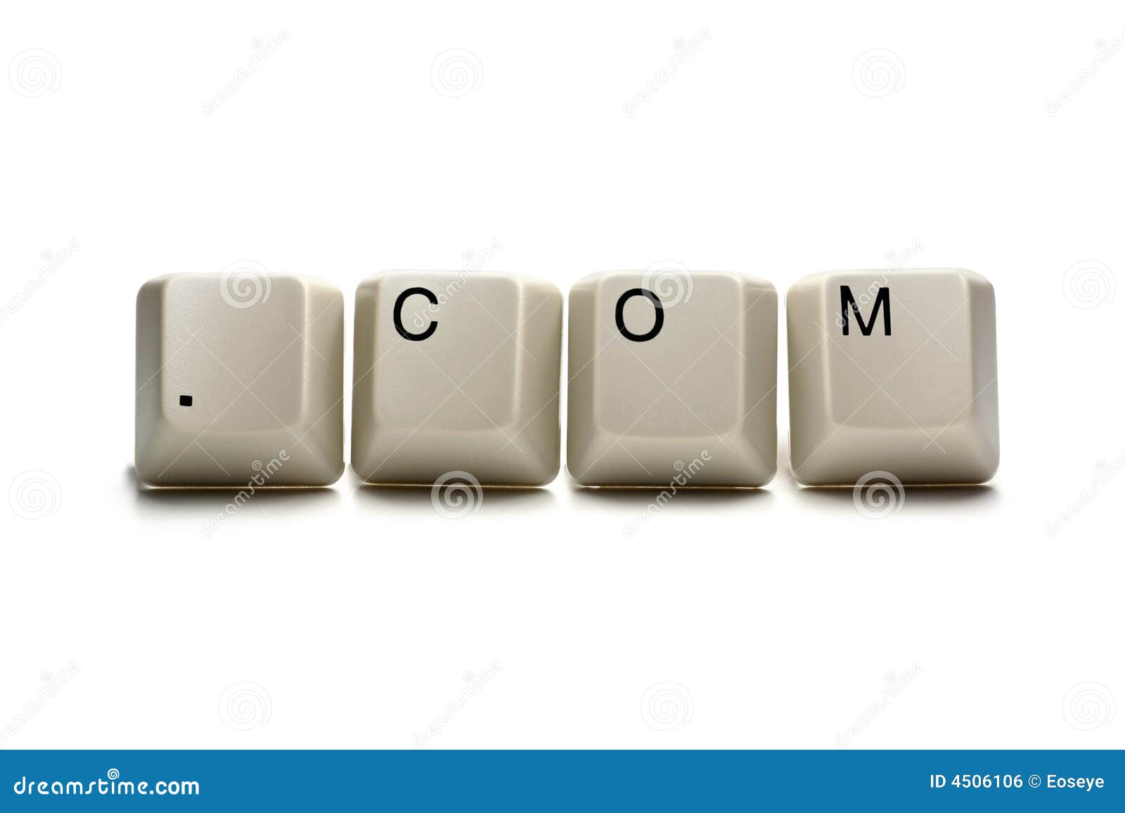 .com stock photo. Image of concepts, word, white, single - 4506106