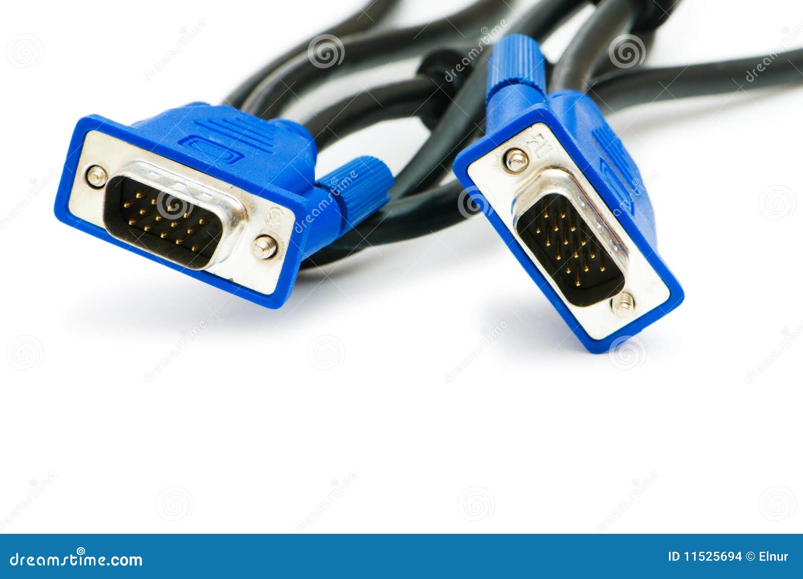 COM cable isolated stock photo. Image of port, object - 11525694