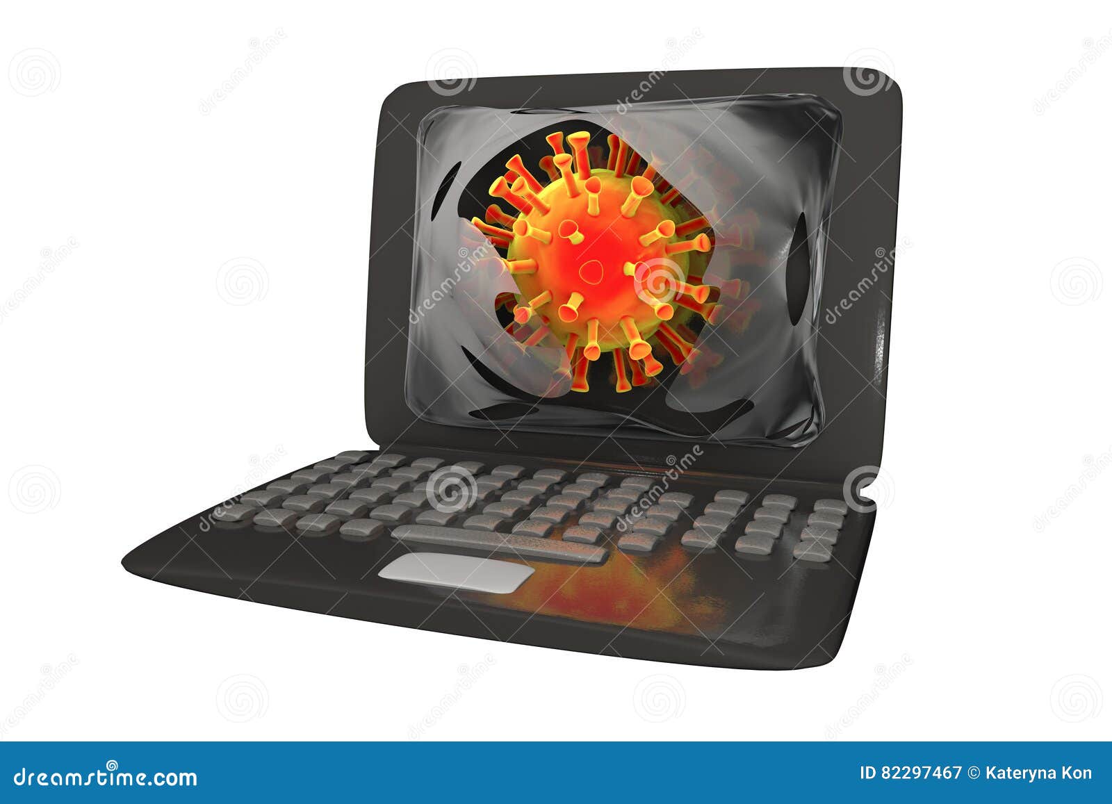 Com stock illustration. Illustration of isolated, danger - 82297467