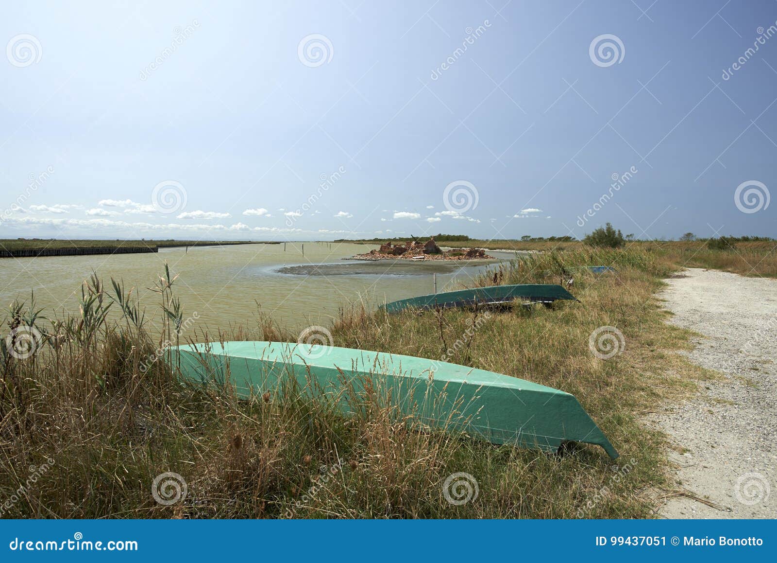Comacchio valley stock image. Image of nature, beach - 99437051