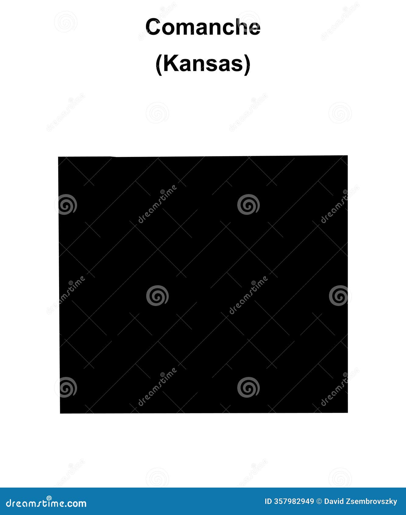 Comanche outline map stock illustration. Illustration of shape - 357982949